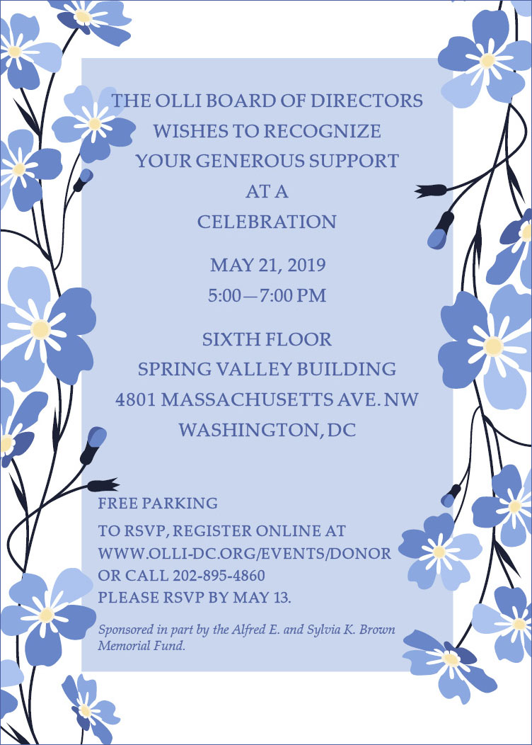 OLLI | Event Detail Page